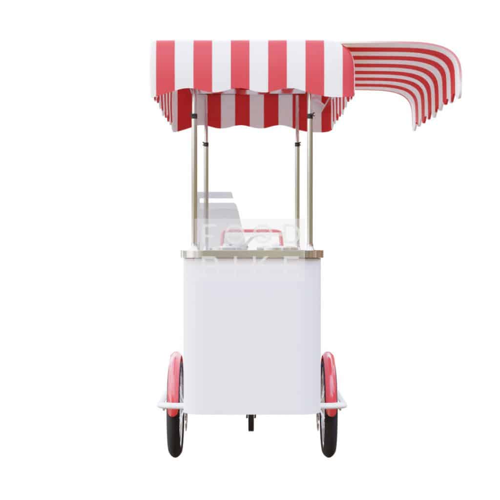 Ice cream cart 6+4 flavours - Foodbike