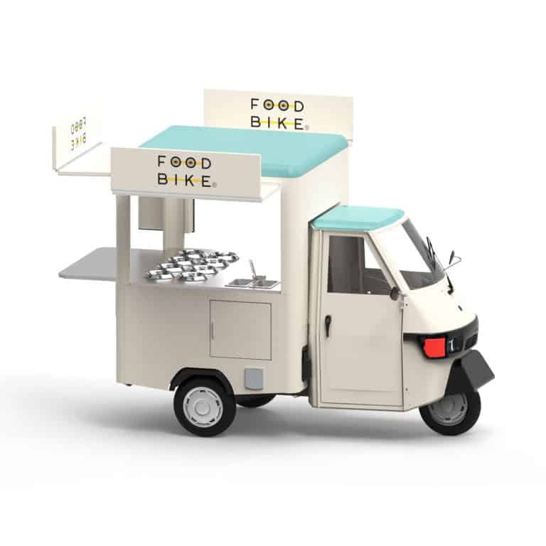 Piaggio Ape 50 box - classic version - Foodbike