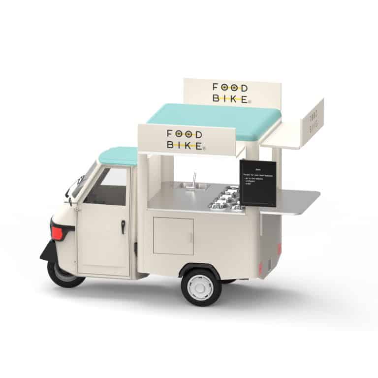Piaggio Ape 50 box - classic version - Foodbike